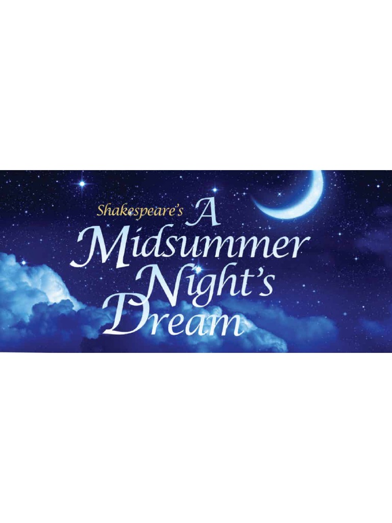 Midsummer Nights Dream | PDF