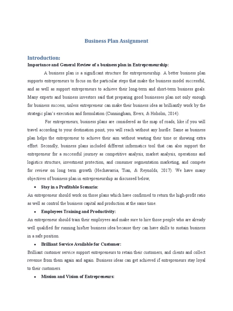 Business Plan Assignment | PDF | Entrepreneurship | Steel Business Plan Assignment | PDF | Entrepreneurship | Steel