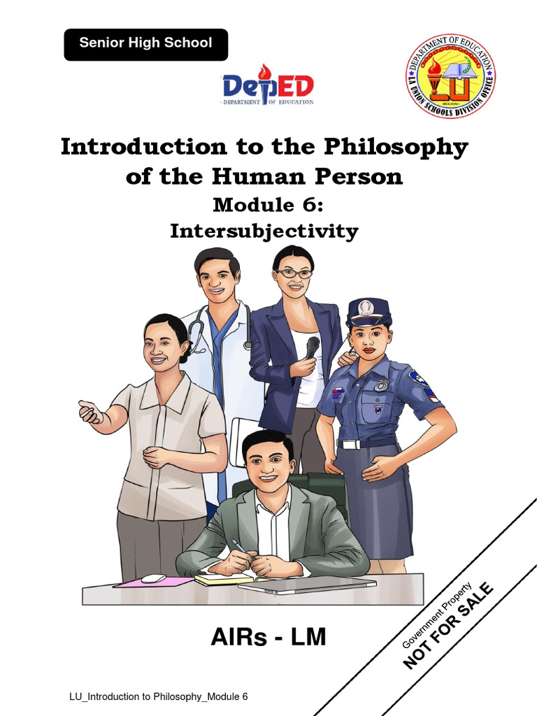 Into To Philo Module 6 Intersubjectivity | PDF | Psychology | Cognitive Science