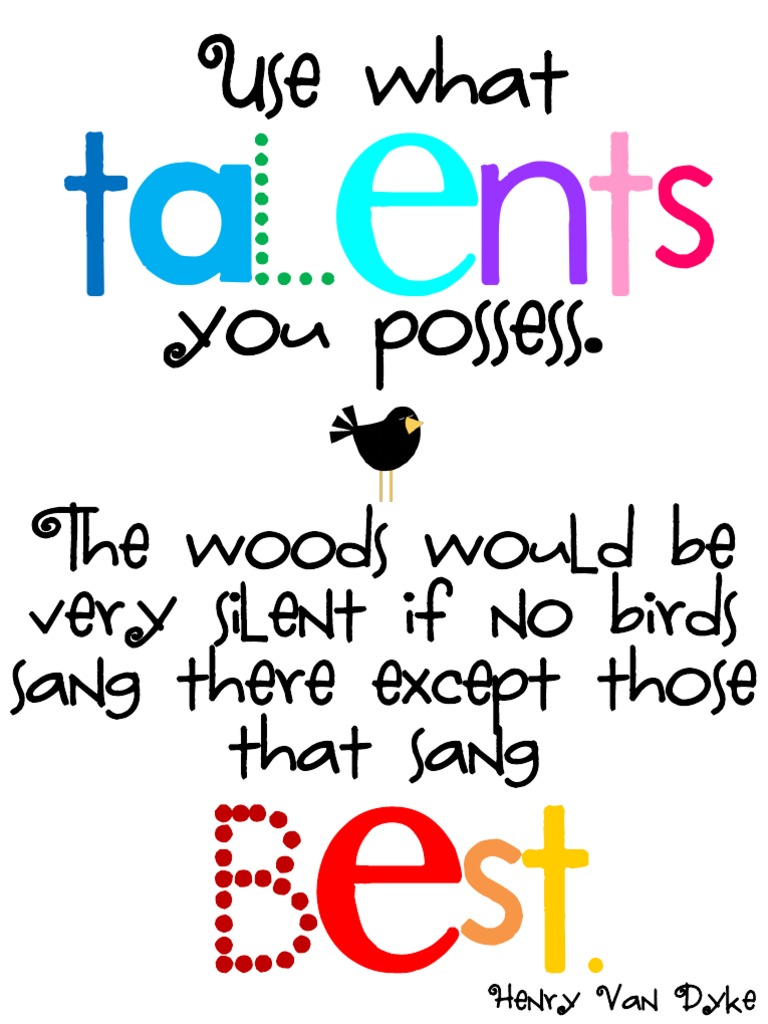 Use What Talents | PDF