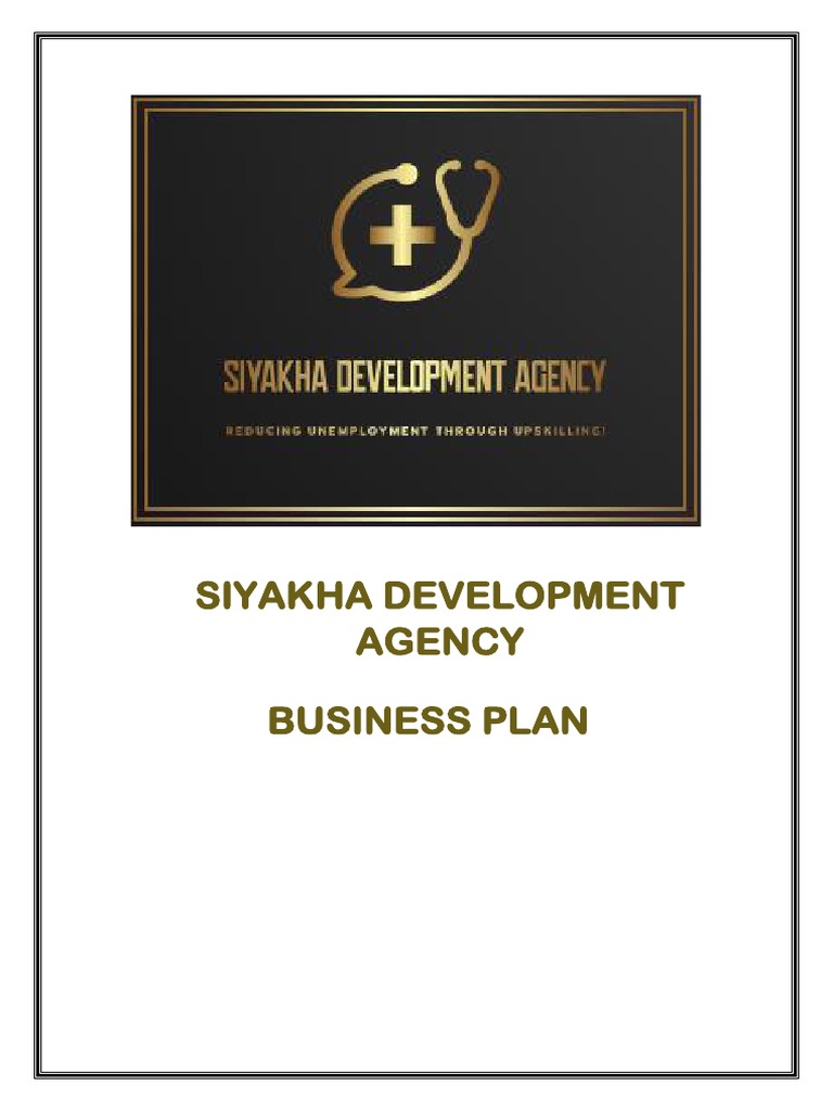 Siyakha Business Plan | PDF | Cost Of Living | Marketing
