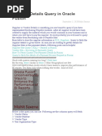 Bank Queries Oracle Fusion | PDF