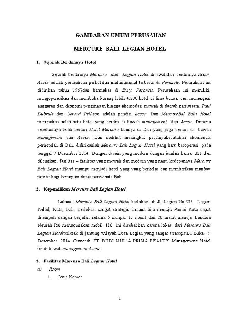 2.gambaran Umum Perusahaaan | PDF | Griya & Taman | Teknologi & Rekayasa