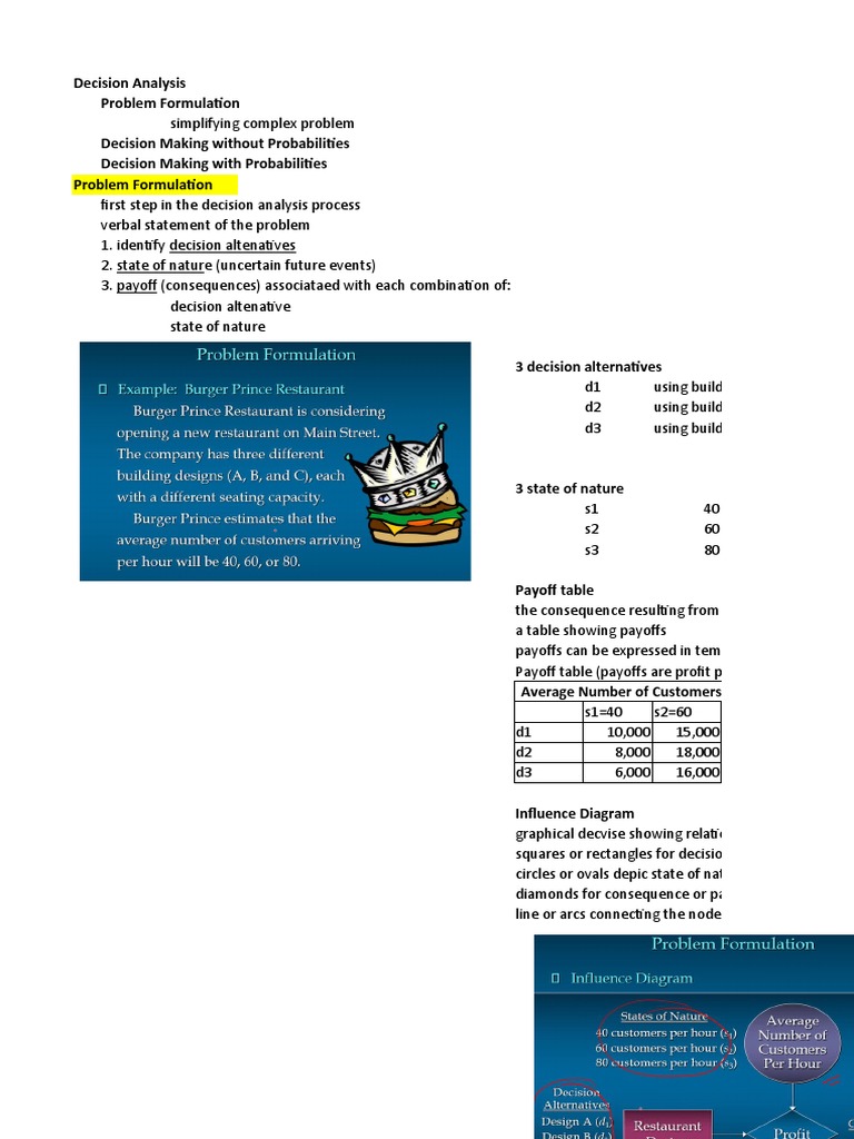 Module 4 Decision Analysis Excel Template | Download Free PDF | Applied Mathematics ...