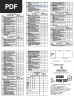ECCD Checklist KINDERGARTEN | PDF