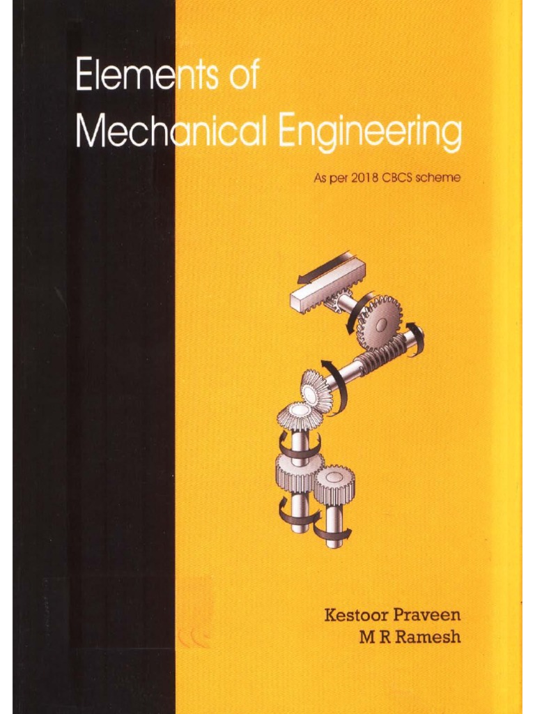 Elements of Mechanical Engineering by Kestoor Praveen | PDF