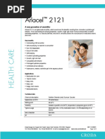 CRODA's PDS Crodafos CES | PDF | Emulsion | Sunscreen