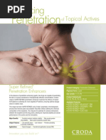 CRODA's PDS Crodafos CES | PDF | Emulsion | Sunscreen