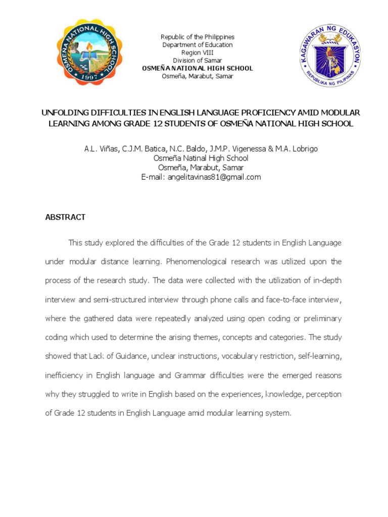 Qualitative Research | PDF | English Language | Learning