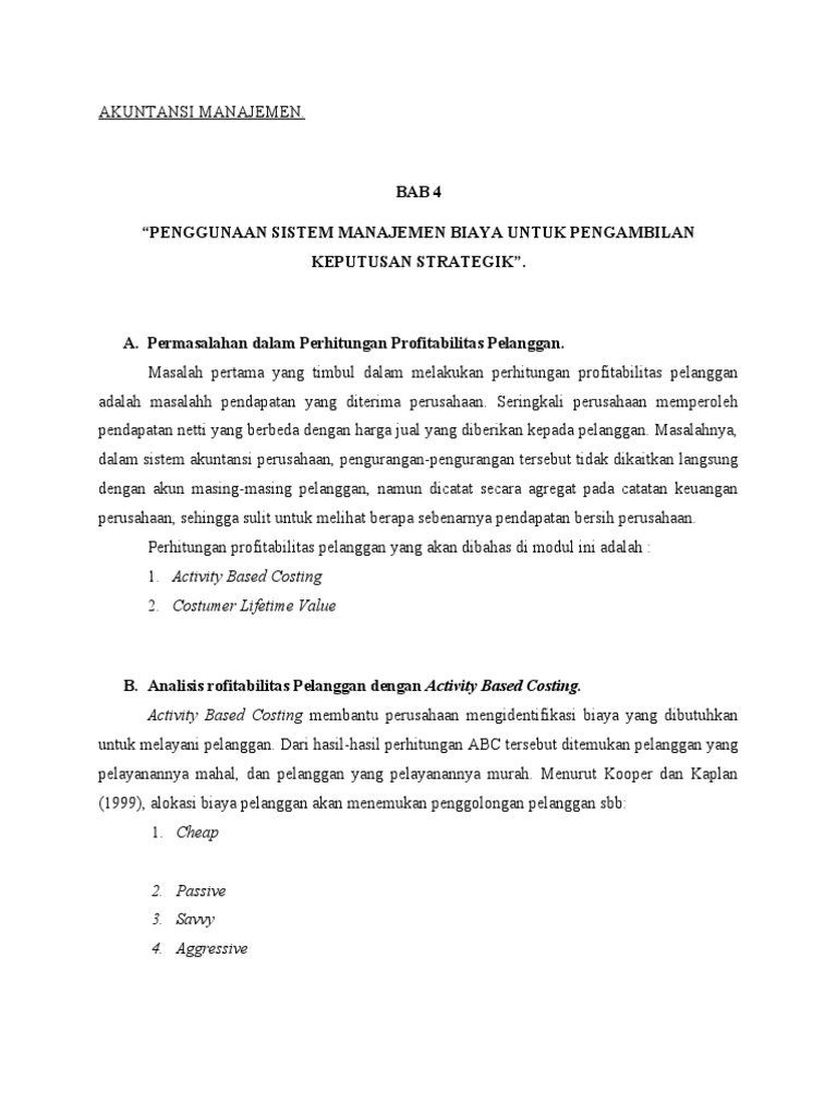 Ringkasan - Akmen - Tugas 2 | PDF