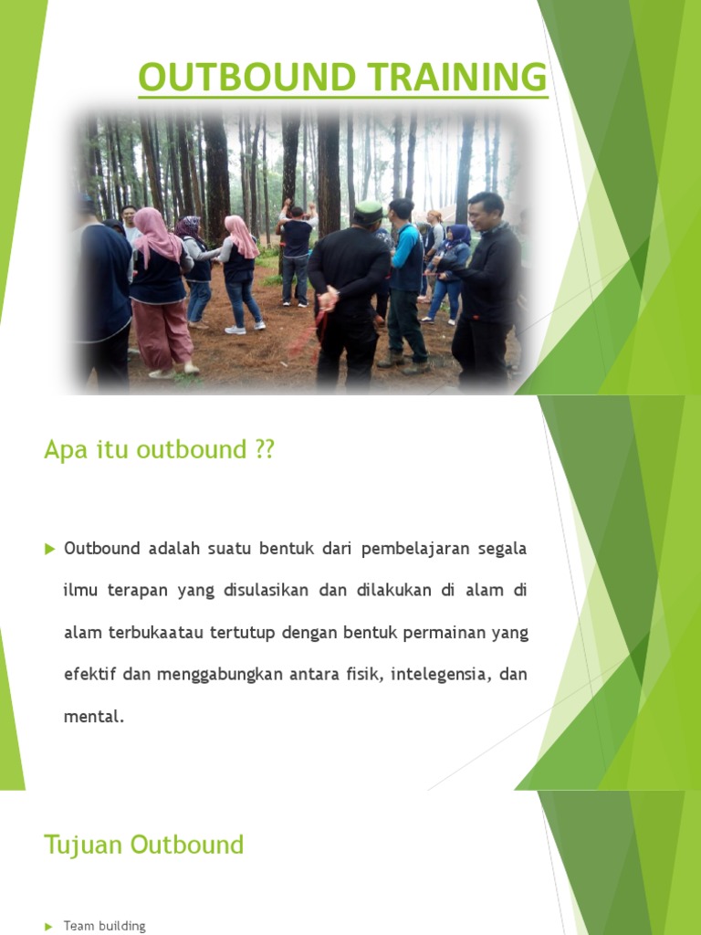 Outbound | PDF | Karier & Perkembangan | Game & Aktivitas