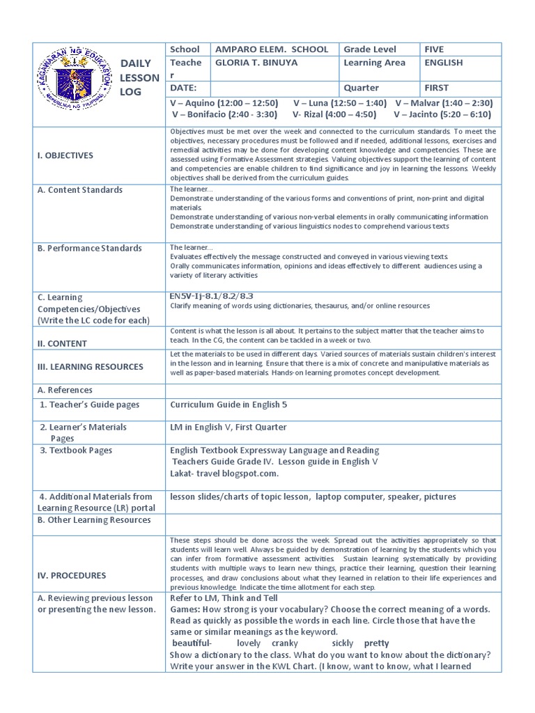 Clarify Meaning of Words Using Dictionaries | PDF