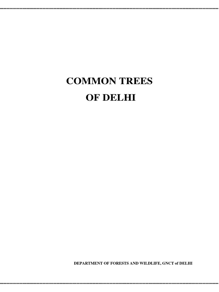 Trees Delhi Ebook Pdf Trees Ficus
