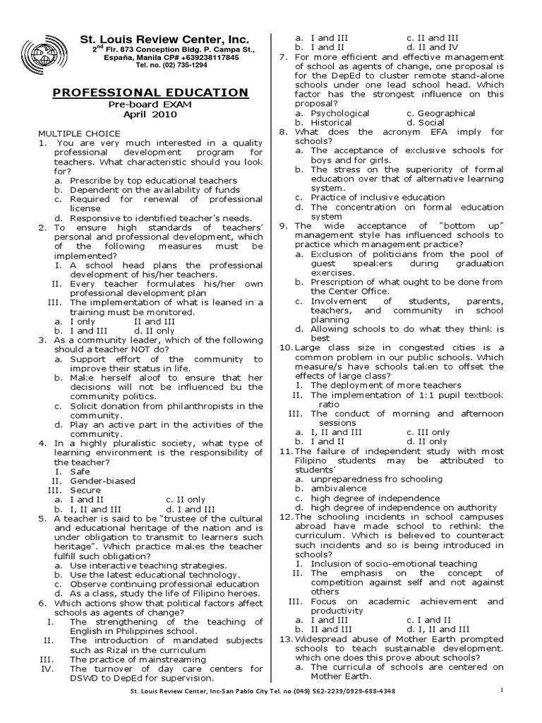 Prof Ed | PDF | Teachers | Motivation