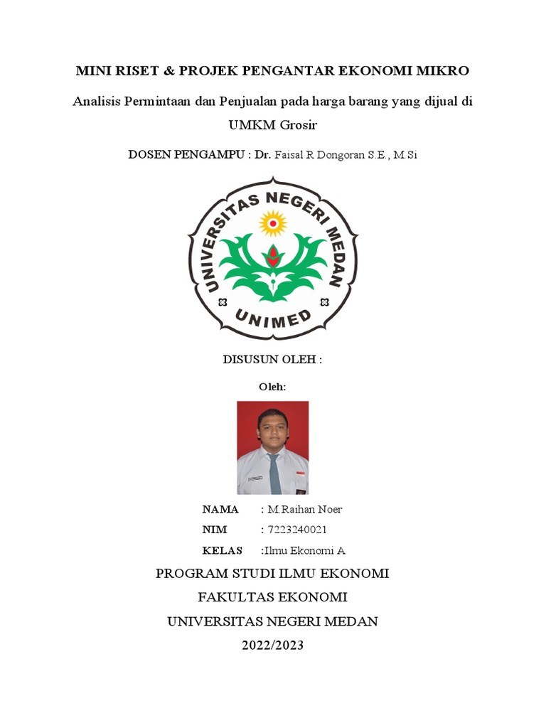 Mini Riset Mikro | PDF