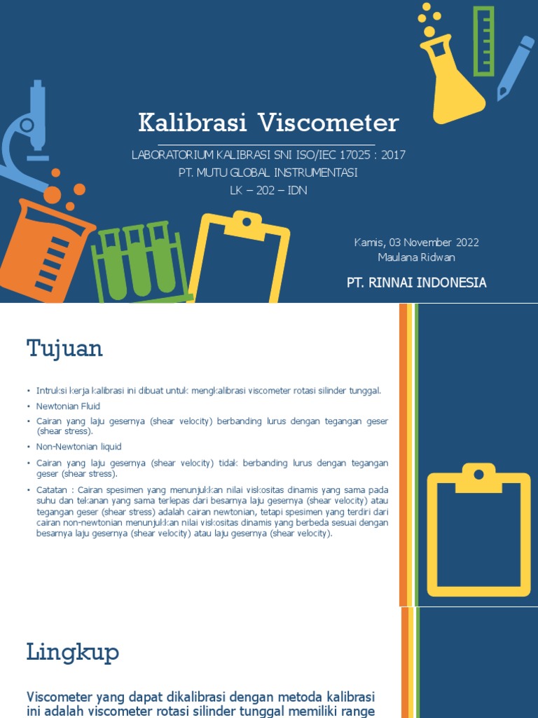 04 - Kalibrasi Viscometer | PDF