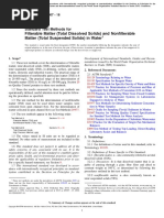 Total Solids Analysis in Water Samples | PDF | Thermometer | Sewage ...