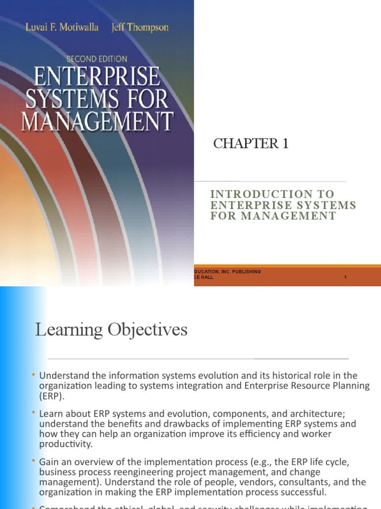 Topic1 IntroERP Student | PDF | Enterprise Resource Planning | Business ...