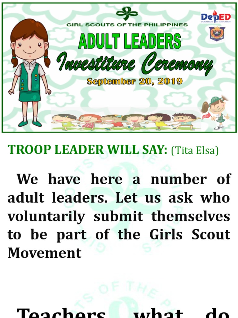 GSP Presentation | PDF | Scouting