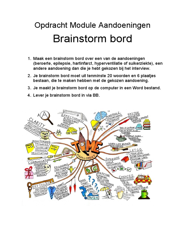 Opdracht Brainstorm Bord | PDF
