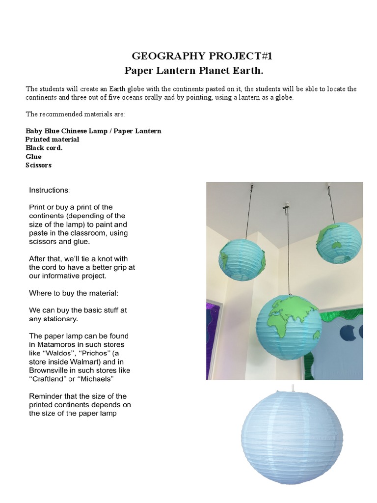 GEOGRAPHY PROJECT | PDF