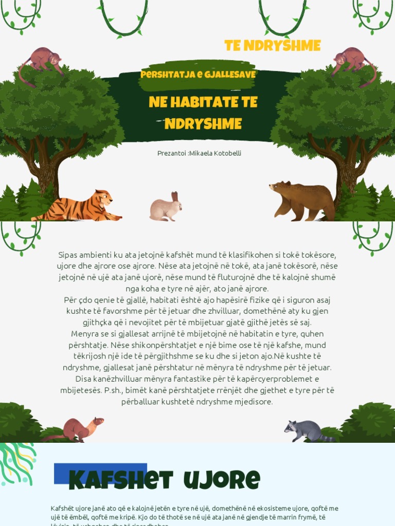 Pershtatja e Kafsheve | PDF