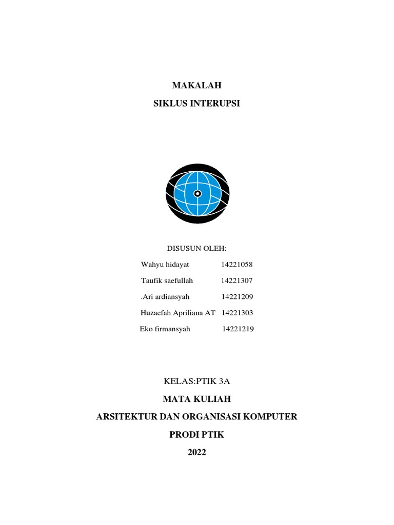 INTERUPSI | PDF | Komputer