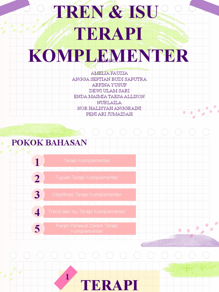 Terapi Komplementer & Perawat | PDF | Kesehatan Holistik | Sains & Matematika