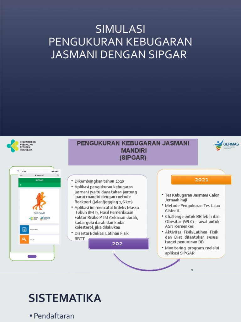 Simulasi Pengukuran Kebugaran Jasmani Dengan Sipgar | PDF | Kesehatan ...