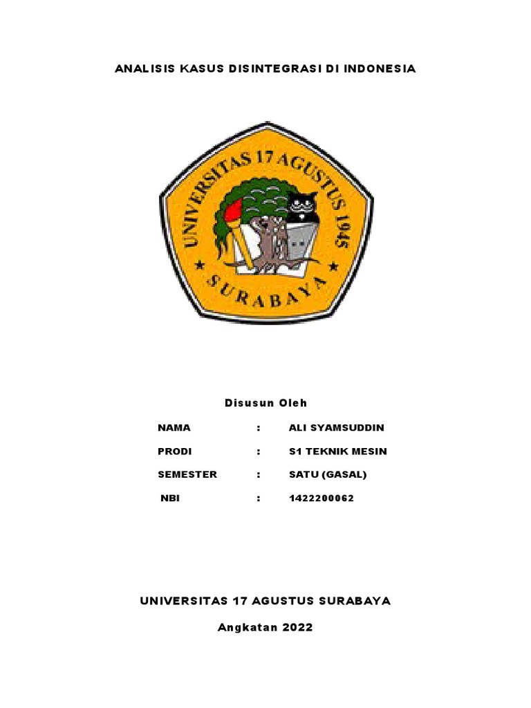 Disintegrasi Timor Timur dari Indonesia | PDF | Politik
