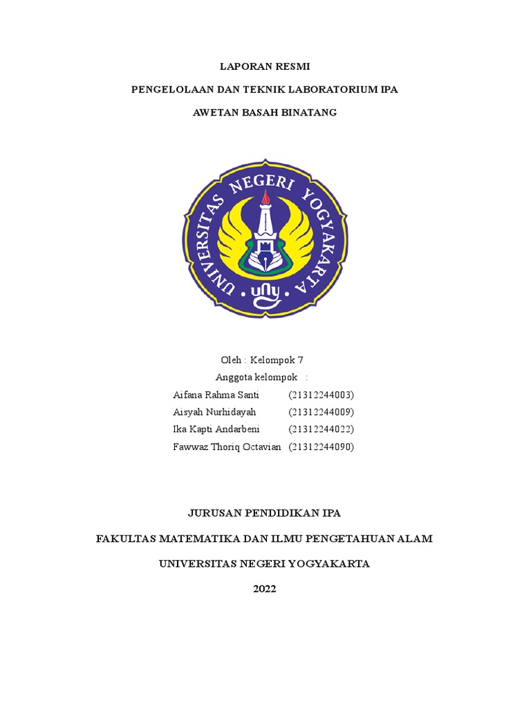 Cara Pembuatan Awetan Basah Binatang | PDF | Griya & Taman | Kesehatan ...