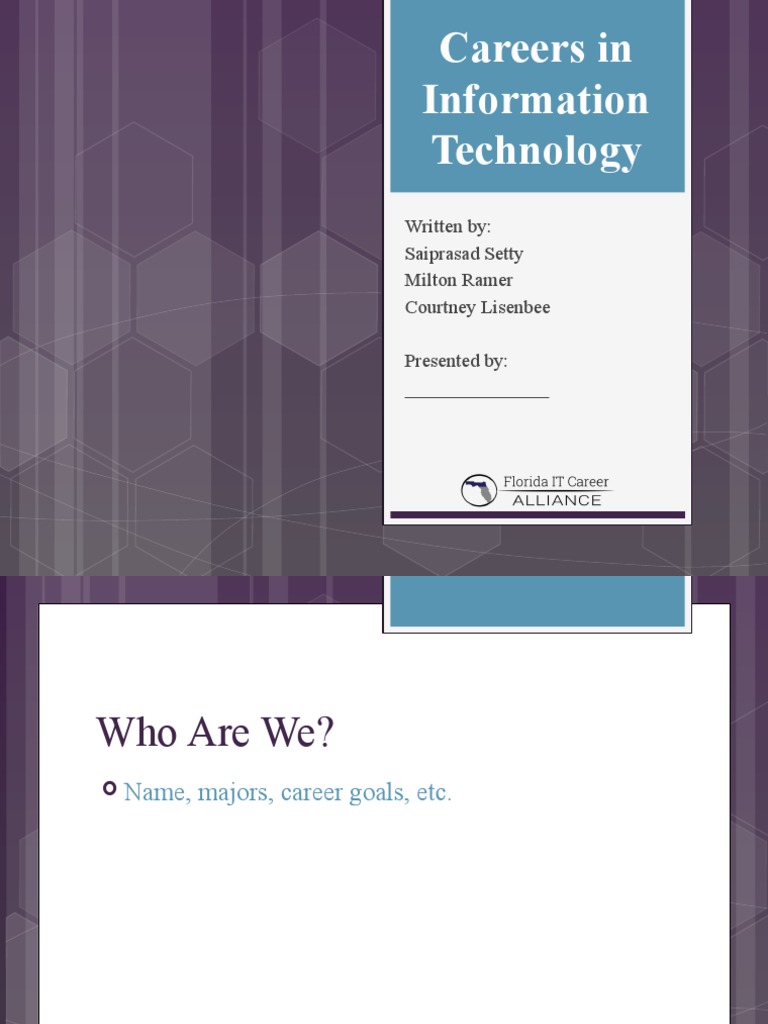 Ready Careers in Information Technology | PDF | Information Technology | Information