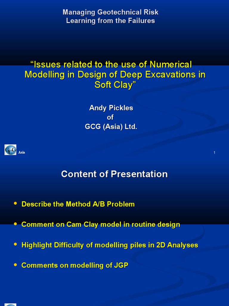 Method AnB Plaxis | PDF | Deep Foundation | Geotechnical Engineering