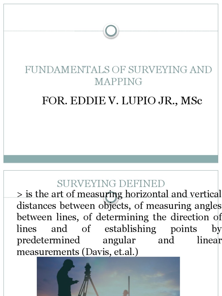 Surveying Basics for Professionals | PDF | Compass | Surveying