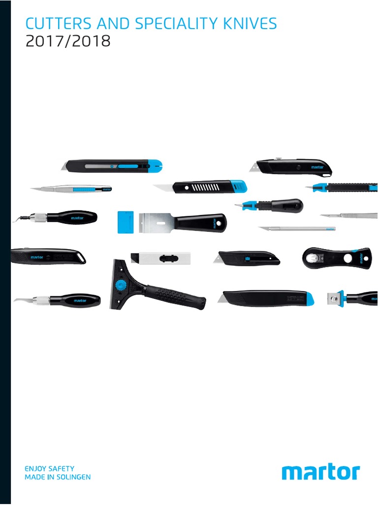 MARTOR Cutters and Speciality Knives 2017 2018 | PDF | Blade | Knife