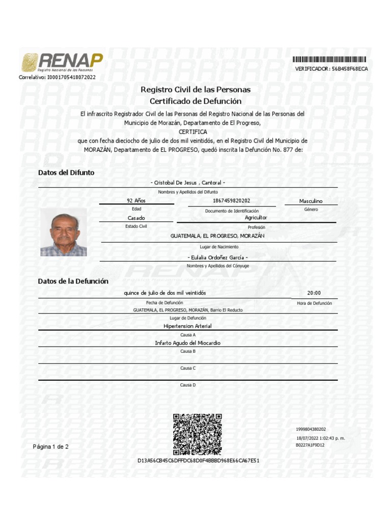 Certifica Do | PDF | Gobierno y personalidad