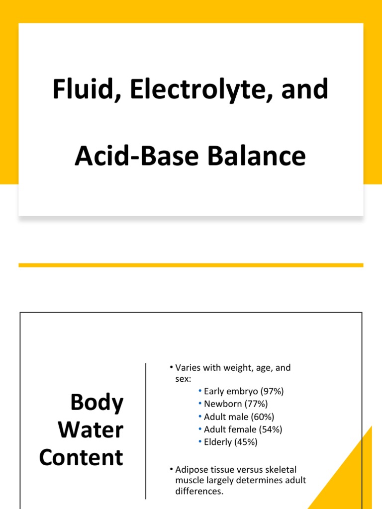 Topic 4 FLUID | PDF | Buffer Solution | Sodium