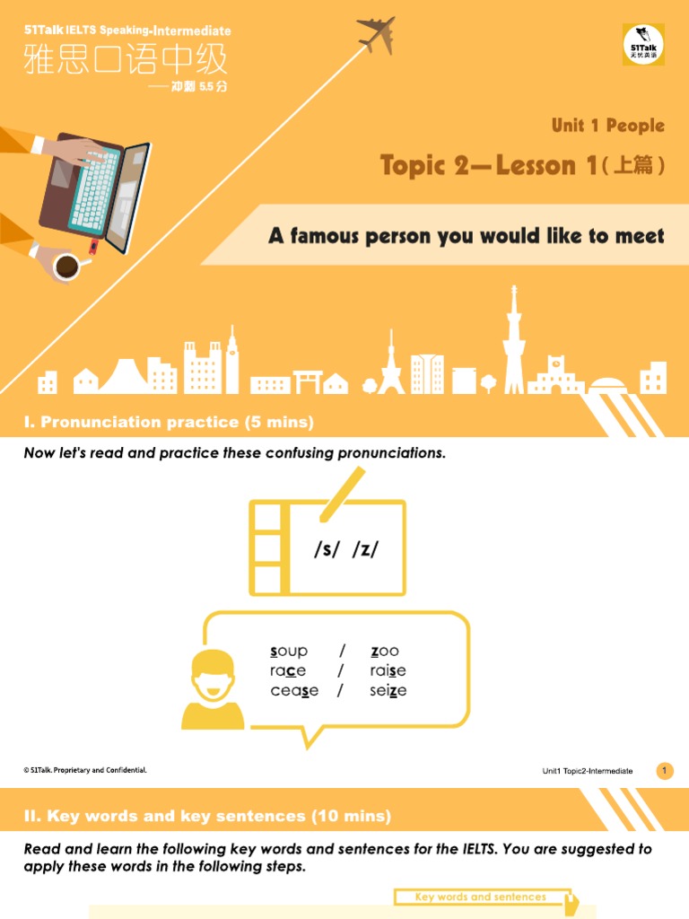 Topic 2 Lesson 1 A Famous Person You Would Like To Meet | PDF
