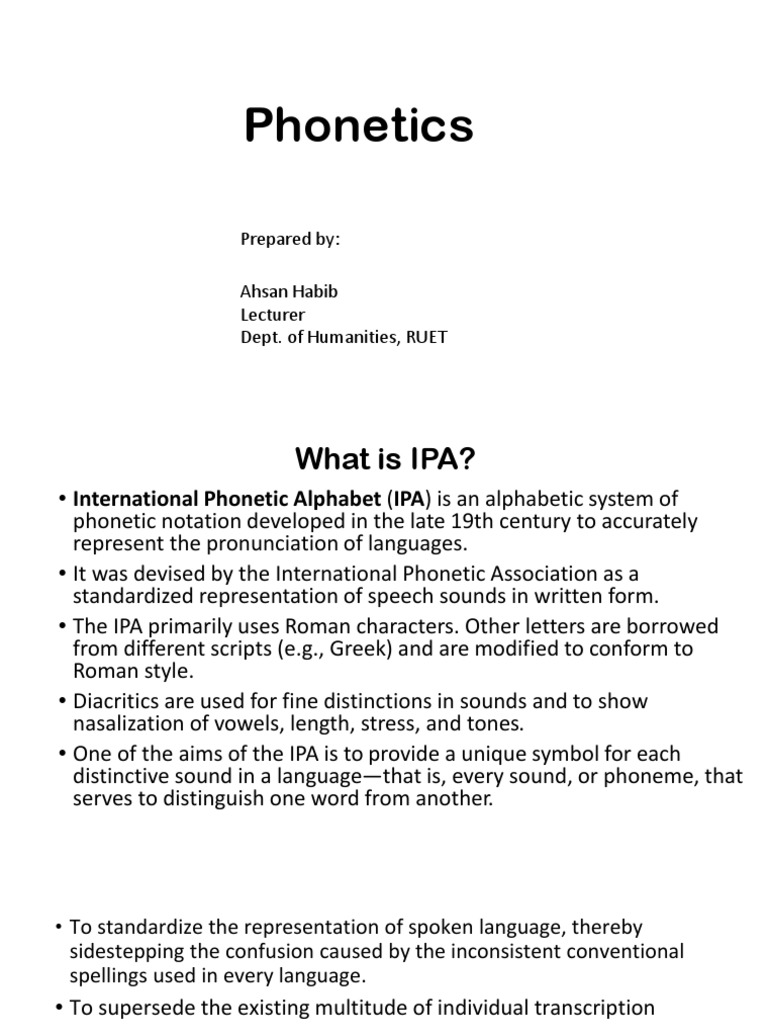 Phonetics | PDF | Cognition | Writing