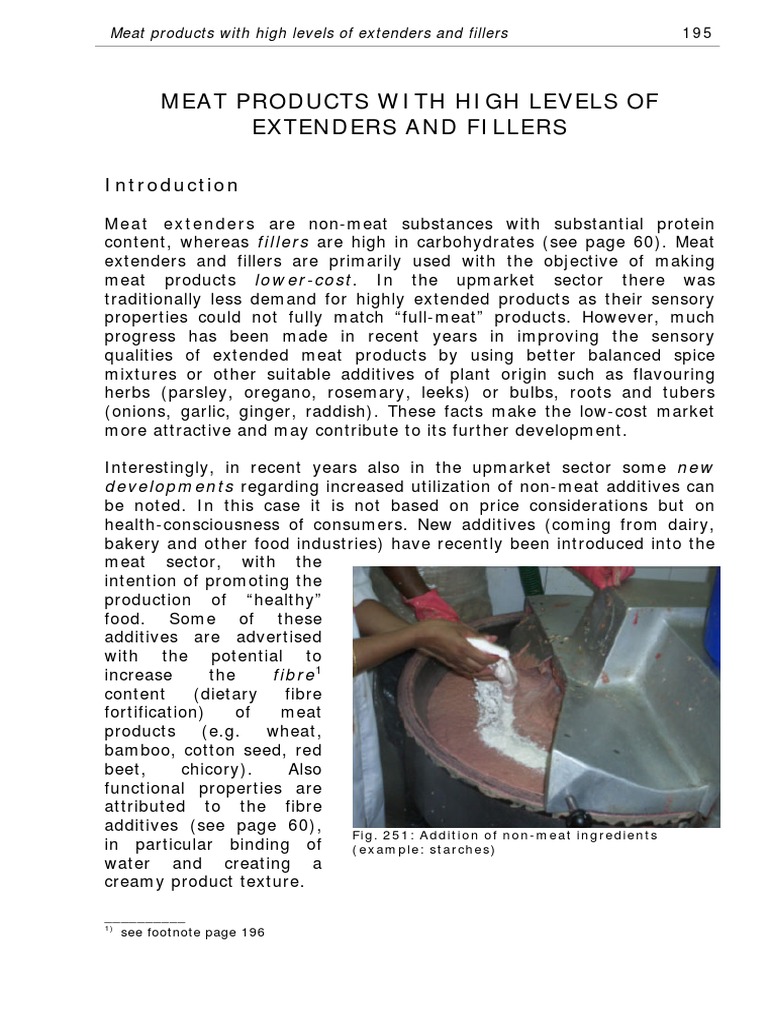 Meat Processing Technology 3 | PDF | Sausage | Meat