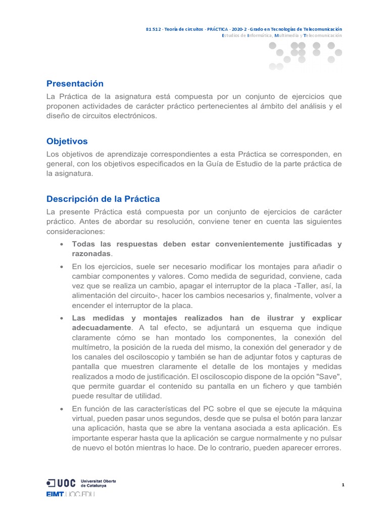 TC Ib 20212 Practica | PDF | Condensador | Frecuencia