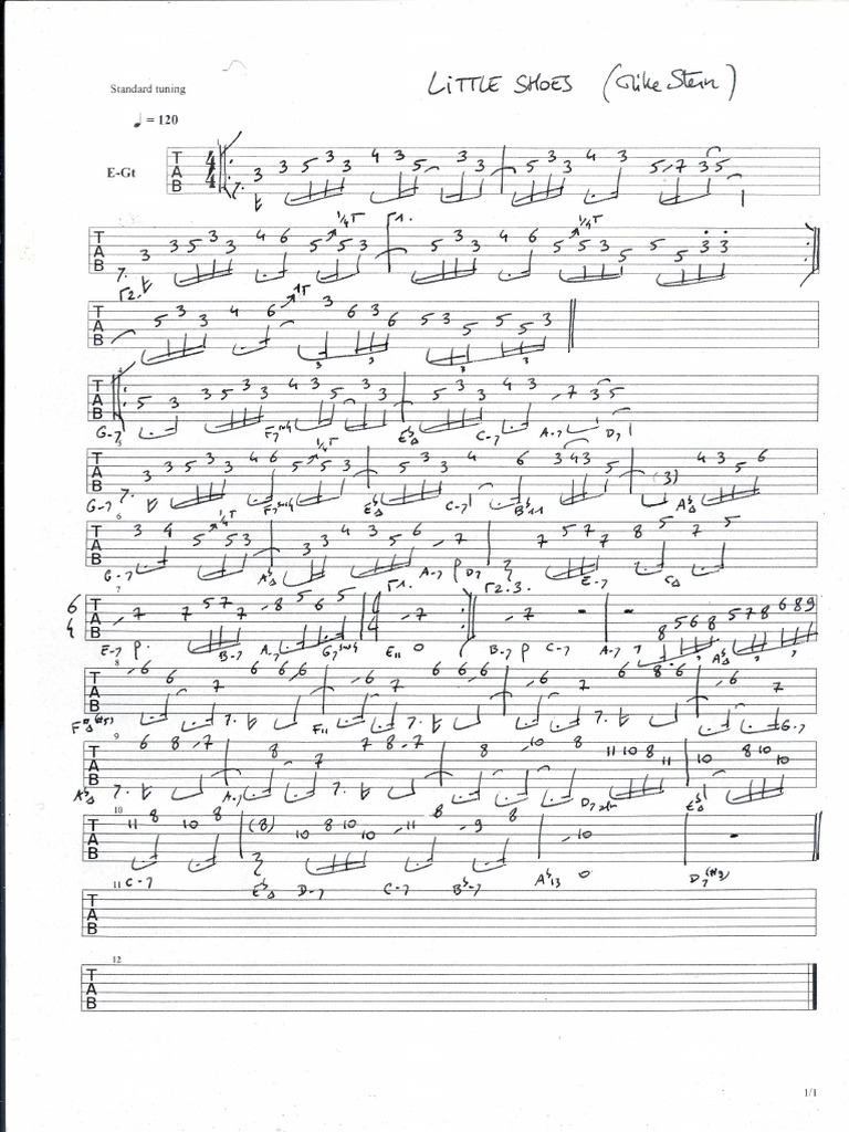 Little Shoes Mike Stern | PDF