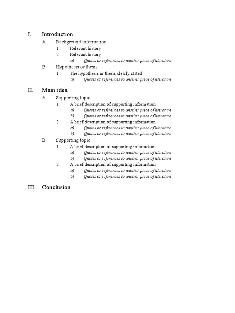 Academic Writing Structure Guide | PDF | Philosophy