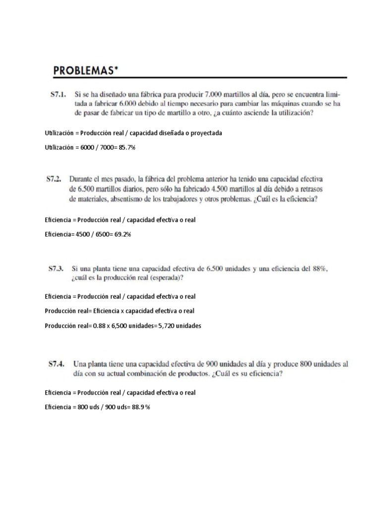 Practica Capacidad | PDF