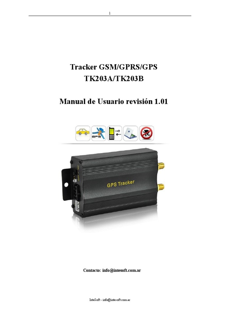 Cómo resetear el GPS Tracker TK203 | PDF | paquete general de Radio ...