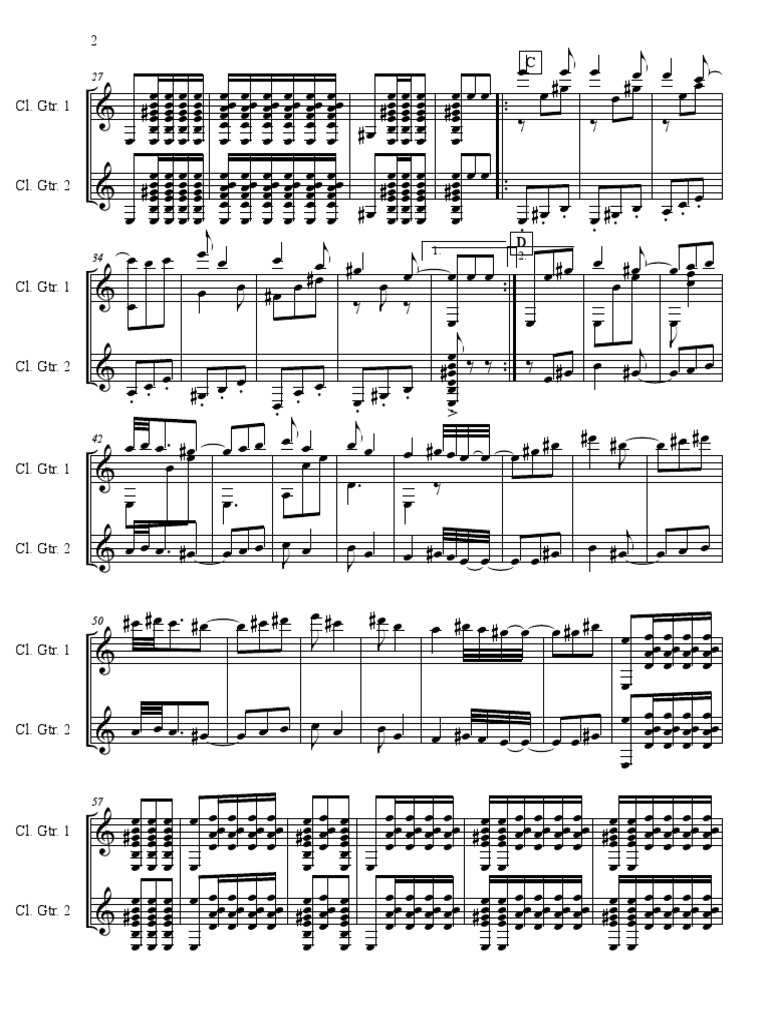El Vito Sheet | PDF