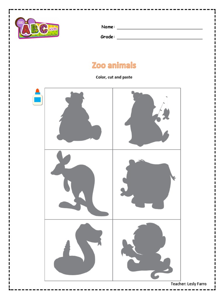 Zoo Animals | PDF