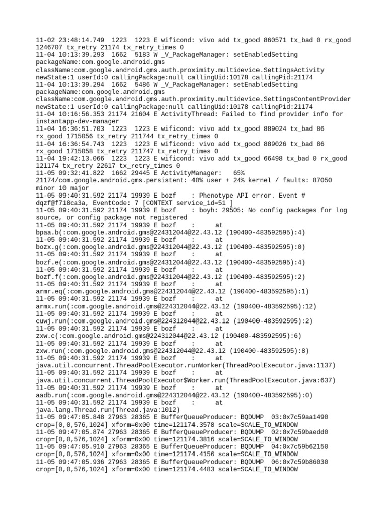 Log | PDF | Information Technology Management | Operating System Families