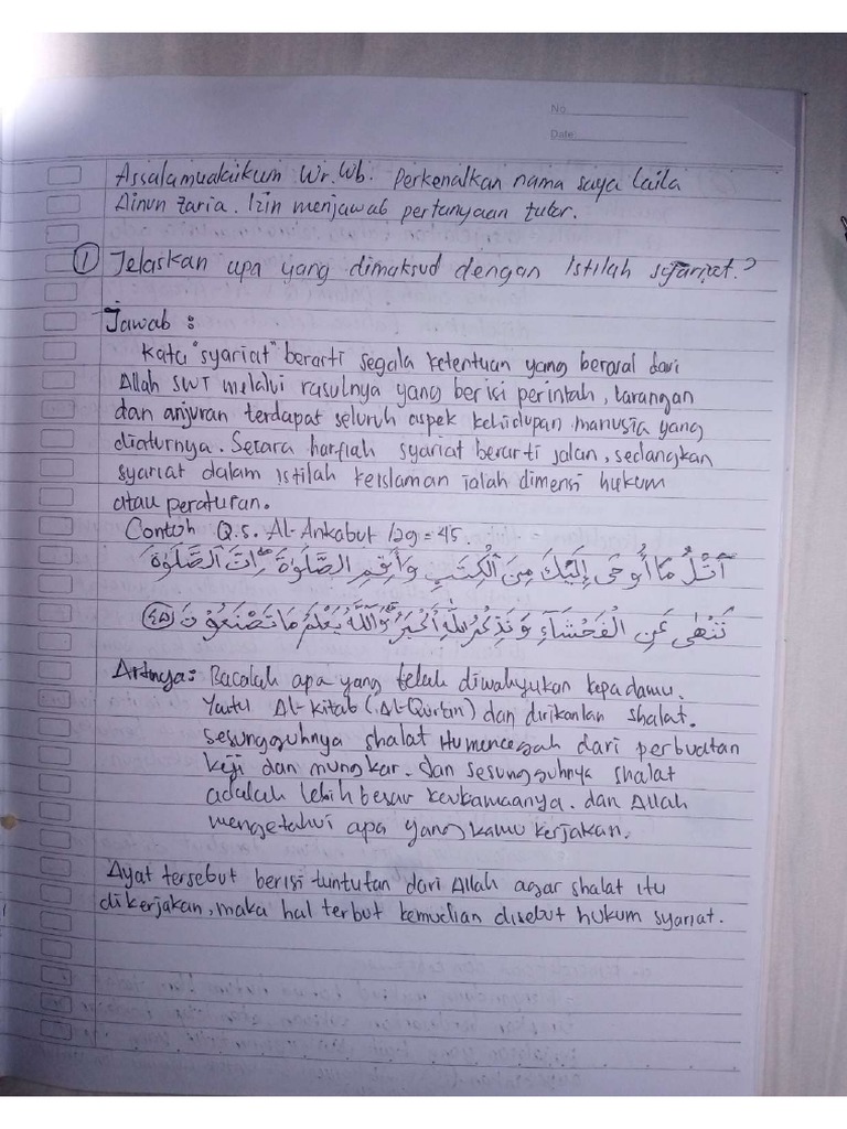 Diskusi 4 Pendidikan Agama Islam | PDF