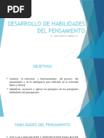 Habilidad de Pensamiento - Clasificación | PDF | Pensamiento | Cognición